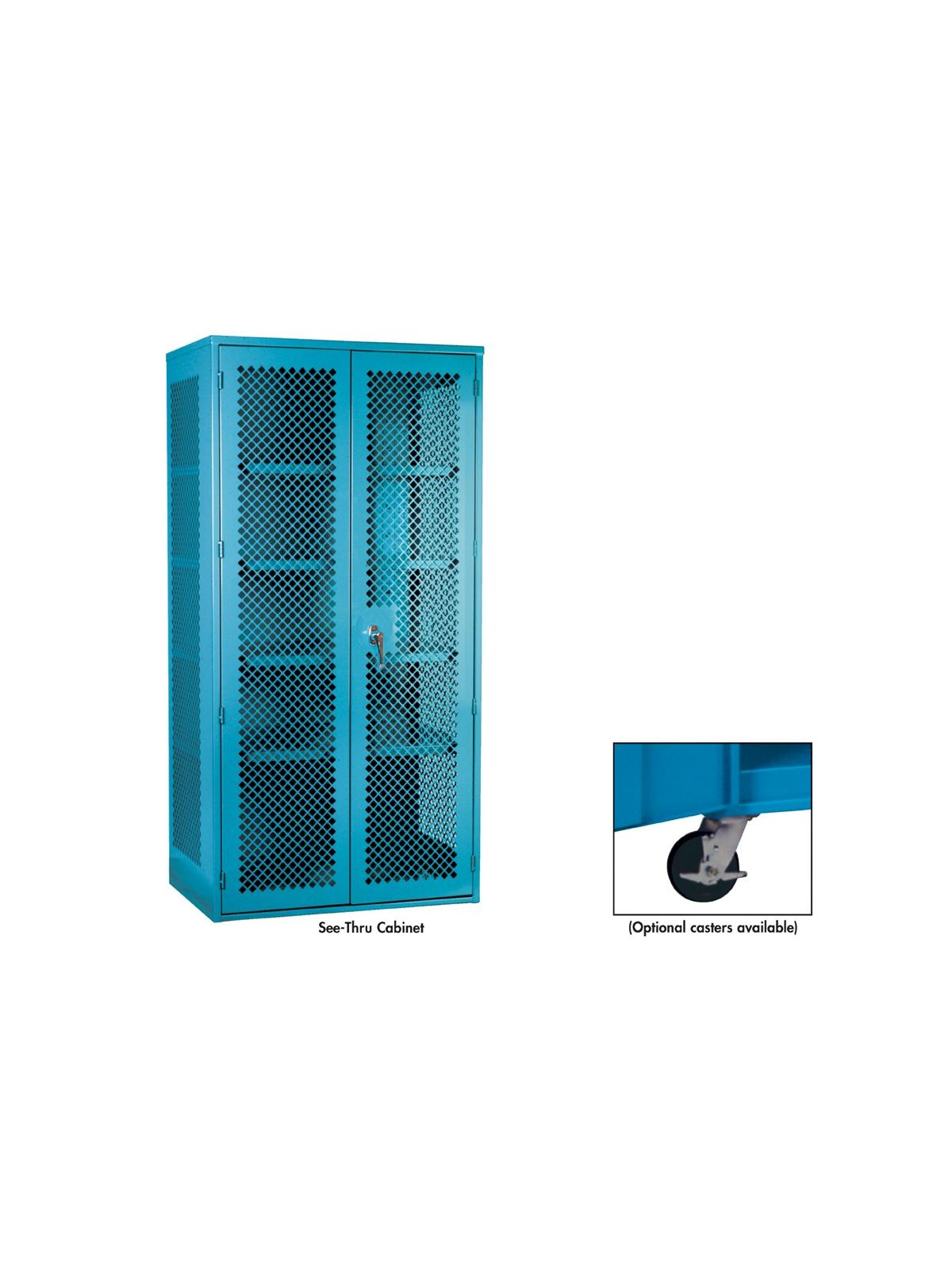 EXTRA HEAVY-DUTY STORAGE CABINET - SEE-THRU at Nationwide Industrial ...