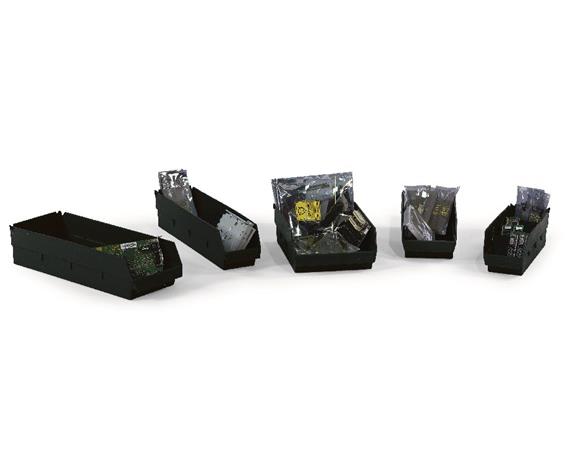 ESD-SAFE SHELF BINS at Nationwide Industrial Supply, LLC